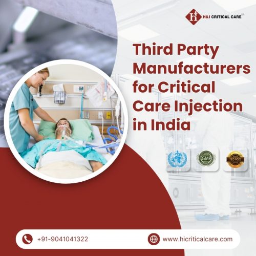 Third Party Manufacturers for Critical Care Injection in India