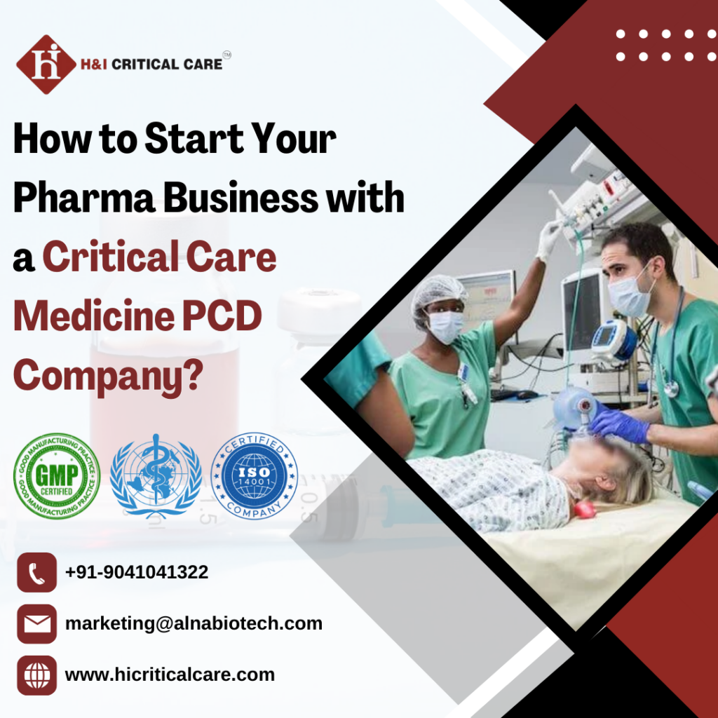 How to Start Business with Critical Care Medicine PCD Company?